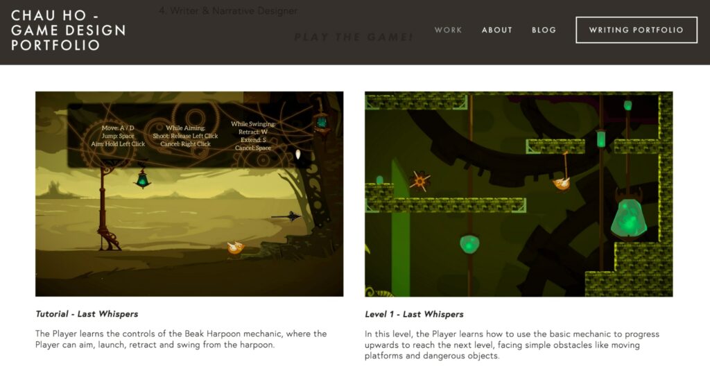 How to Make a Game Design Portfolio That Gets You Hired (Part 4)