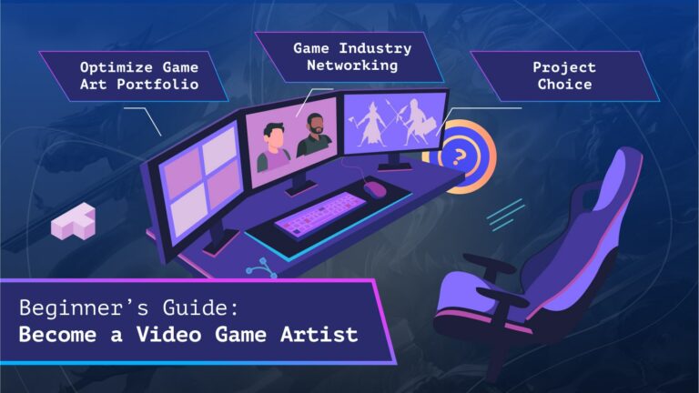 What Does a Video Game Artist Do? And How to Become One