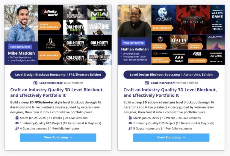 How to Make a Level Design Portfolio That Will Get You Hired