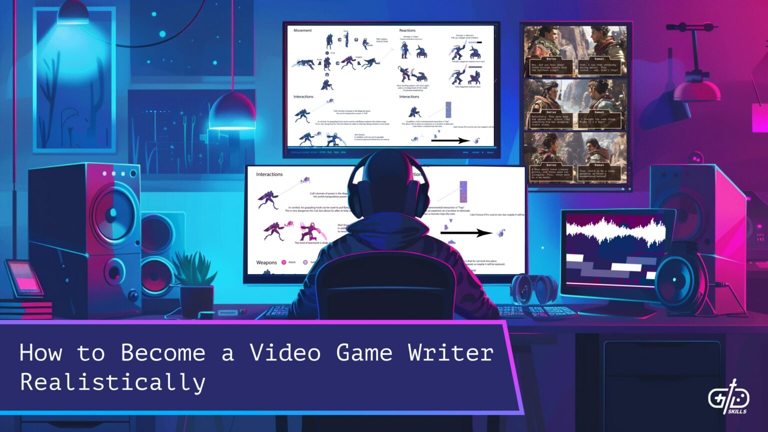 What Does a Video Game Writer Do? And How to Become One