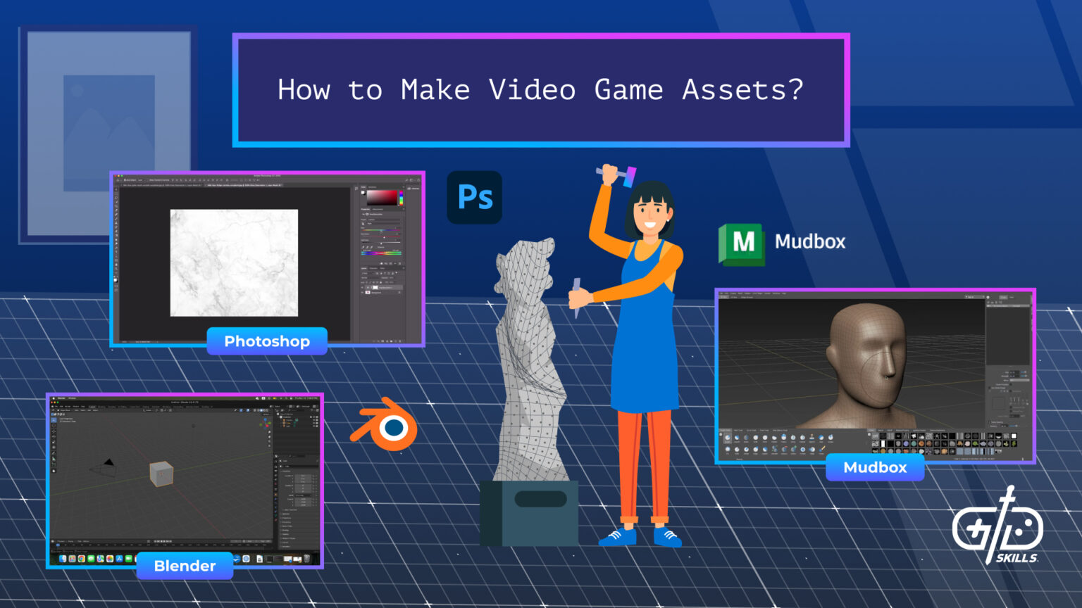 How to Make Video Game Assets?