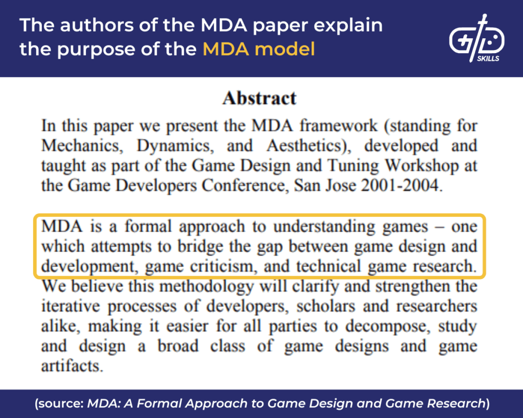 MDA Game Design Framework: Meaning, Model, Examples
