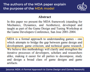 MDA Game Design Framework: Meaning, Model, Examples