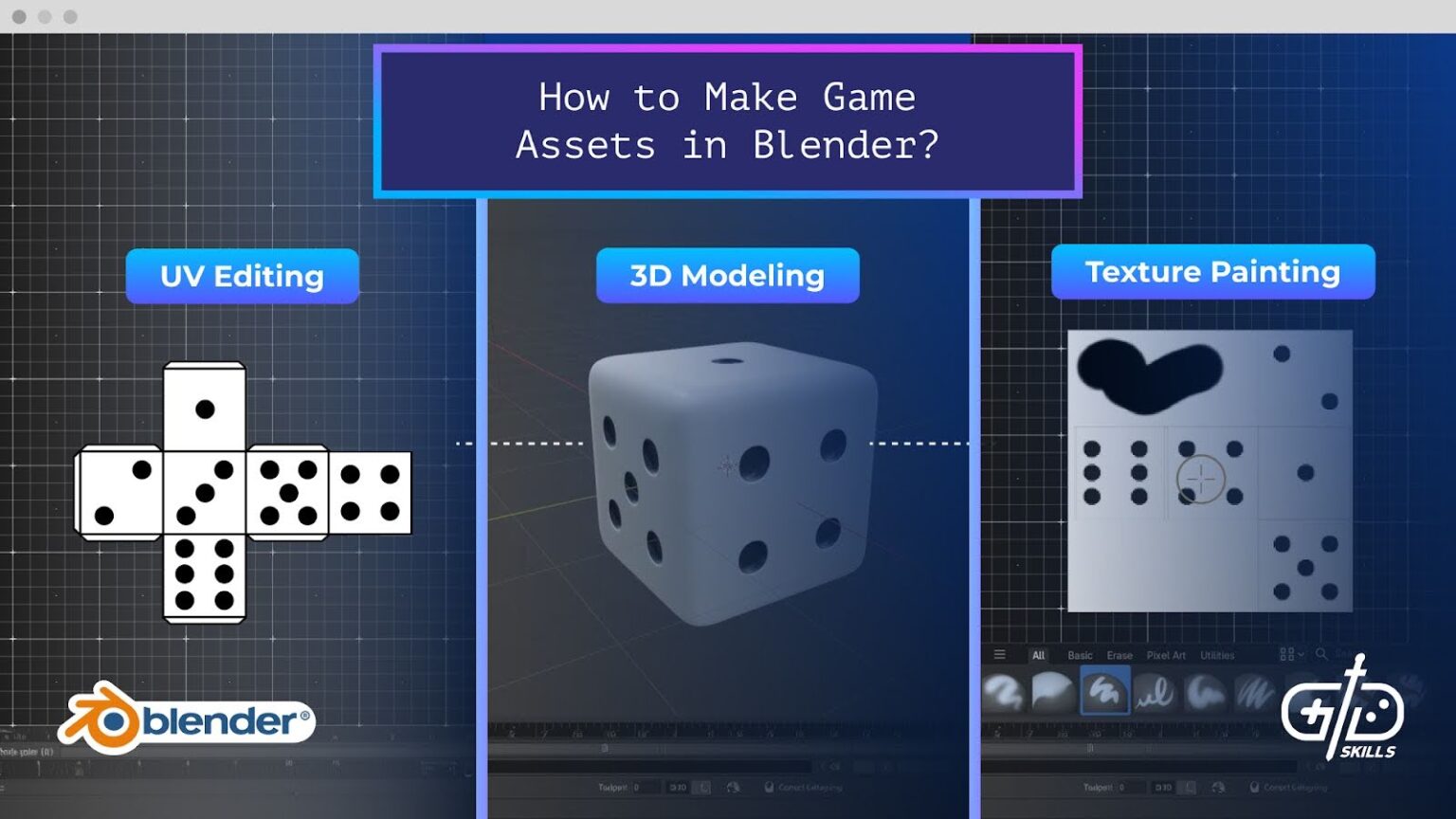 How to Make Game Assets in Blender?